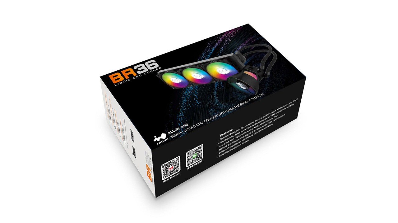 InWin BR Series AIO CPU Coolers with Block Fan Blower - X-C-C.UK