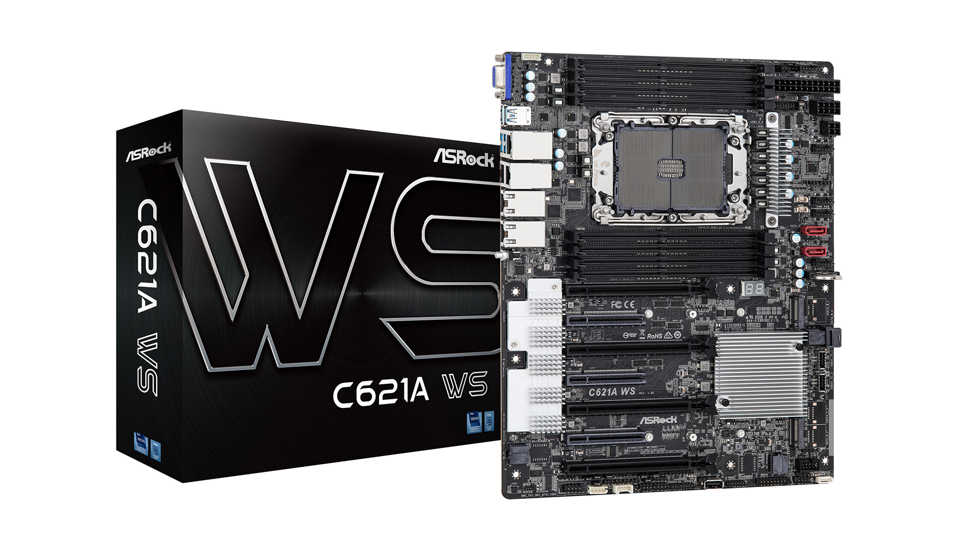 ASRock C621A WS for Server and Workstation Application - X-C-C.UK