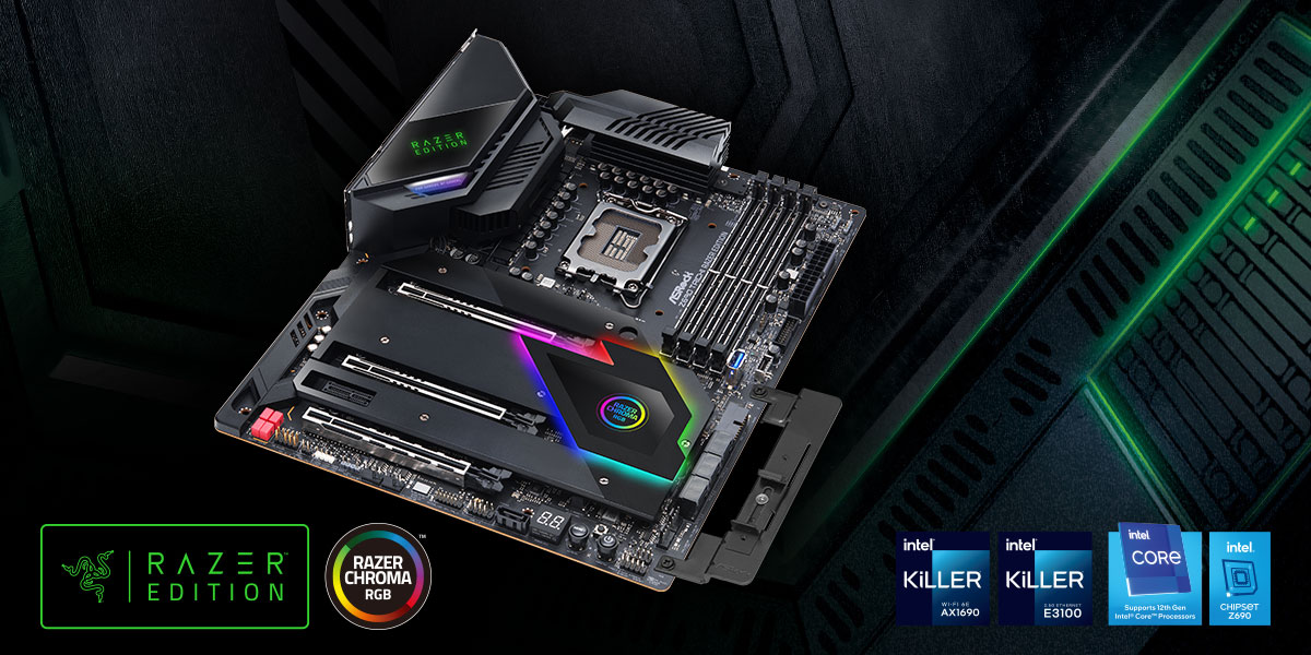 ASRock Announces Z690 Taichi Razer Edition Motherboard - X-C-C.UK